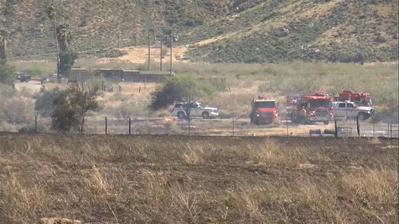 Wind-driven vegetation fire at 95% containment after burning 36 acres ...