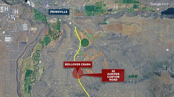 Weekend Crook County rollover crash leaves one dead - NewsBreak