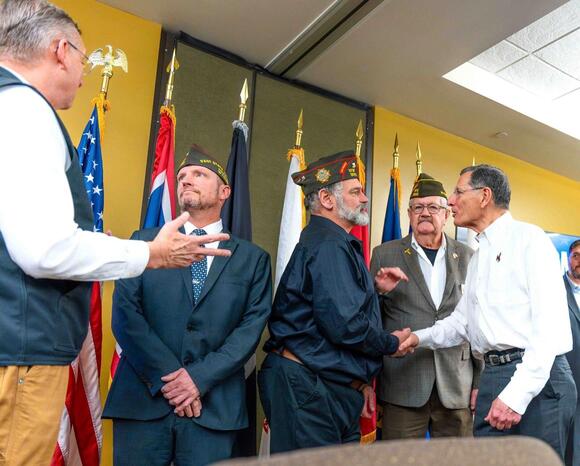 Wyoming Veterans Voice Needs At Senator Barrasso’s Roundtable - NewsBreak