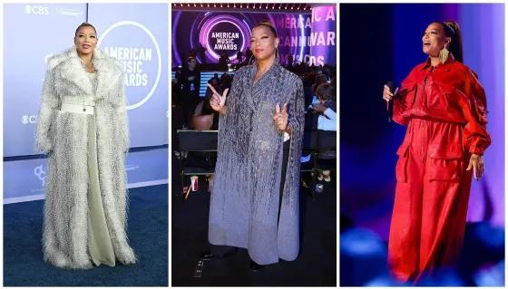 Red Carpet Rundown: Queen Latifah Serves Multiple Fashion Moments As ...