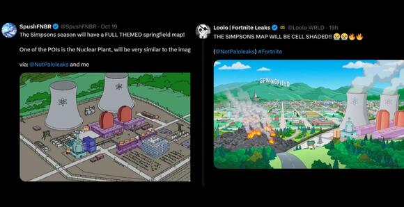 The Simpsons Fortnite Release Date Leaked: Springfield Map, Skins, and ...