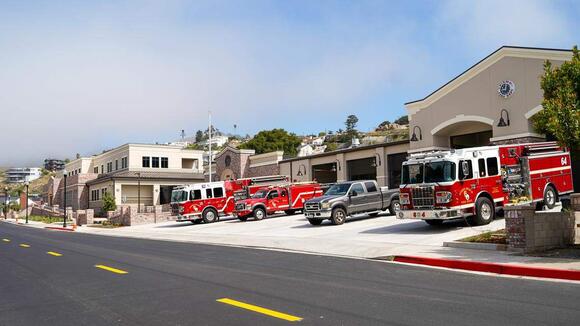 SLO County beach town unveils new $51 million police and fire complex ...