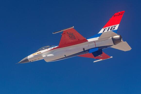 Viper Demo Team Secretly Painted Jet In YF-16 Scheme To Celebrate Type’s 50th Anniversary ...