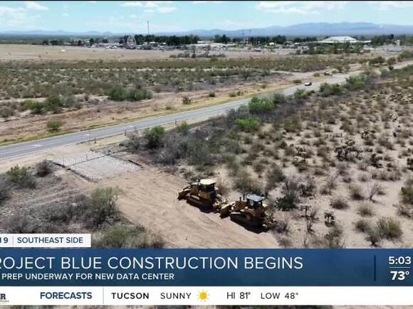 Land prep begins for Project Blue construction - NewsBreak