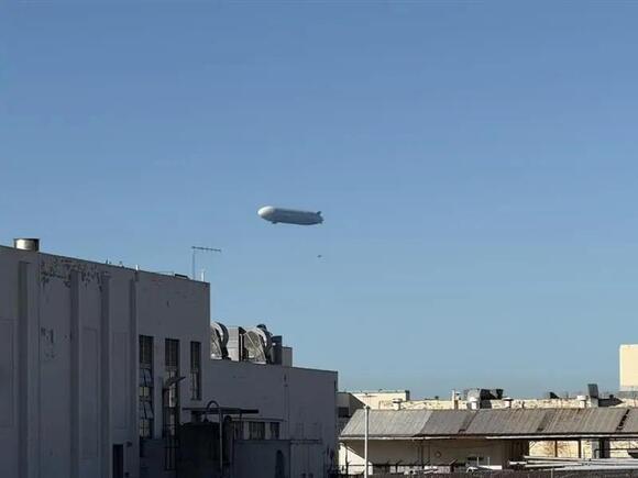 Large white blimp spotted flying over San Francisco identified - NewsBreak