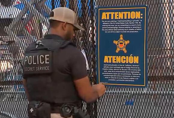 'Lockdown': Security ramped up at Madison Square Garden as Trump goes ...