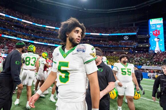 Should Oregon QB Dante Moore Return to School Instead of Declaring for ...