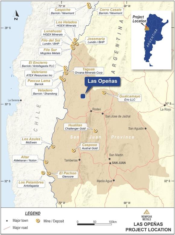 NewPeak advances Las Opeñas drilling as first assays fast-tracked ...