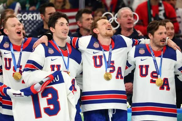 4 New England Ice Hockey Players Win Gold to Close Out the 2026 Winter ...