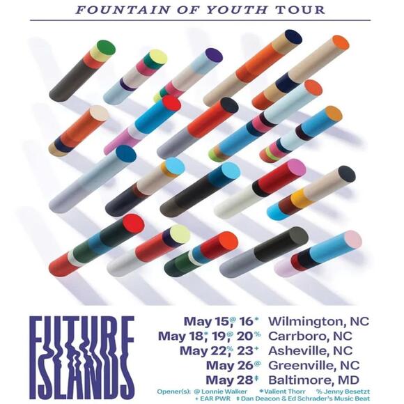Future Islands Announce Spring 2026 U.S. Tour Dates - NewsBreak