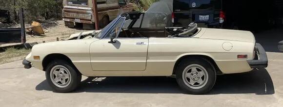 1982 Alfa Romeo Spider For Sale - NewsBreak