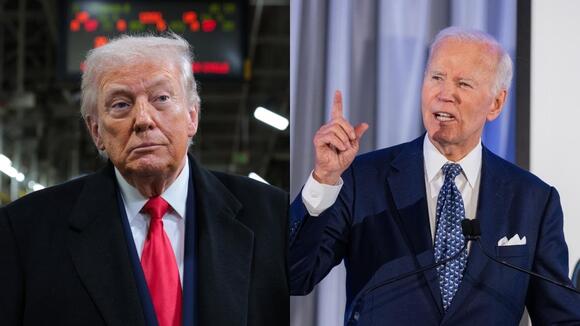 Donald Trump Showcases New Joe Biden Impression - NewsBreak
