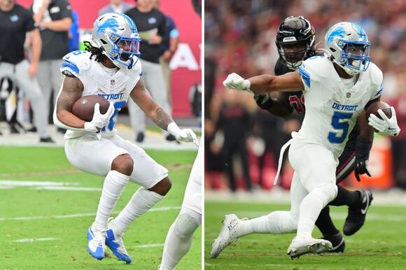 Lions RBs Jahmyr Gibbs, David Montgomery make history in win over ...