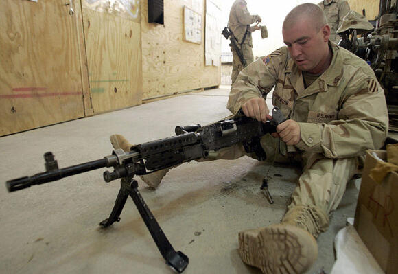 The M240 machine gun is a battlefield favorite for Marines and the US Army