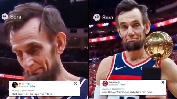 NBA Fans Are Tripping Out Over Viral AI Clip Imagining Abraham Lincoln ...