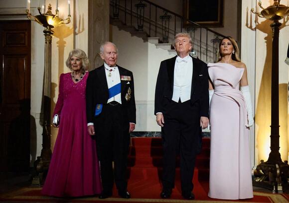 Royal Farewell From Trump Visit Marred by Clumsy Gaffe - NewsBreak