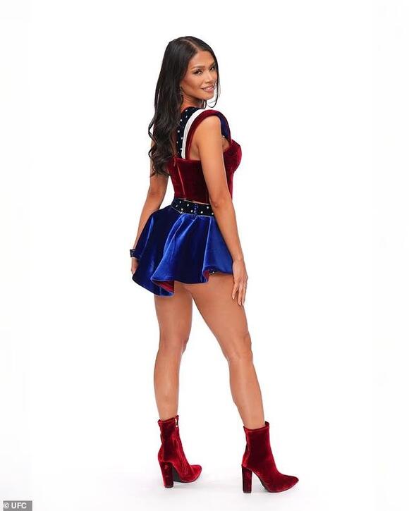 Fans blast ring girls' overly patriotic outfits for UFC Freedom 250 ...