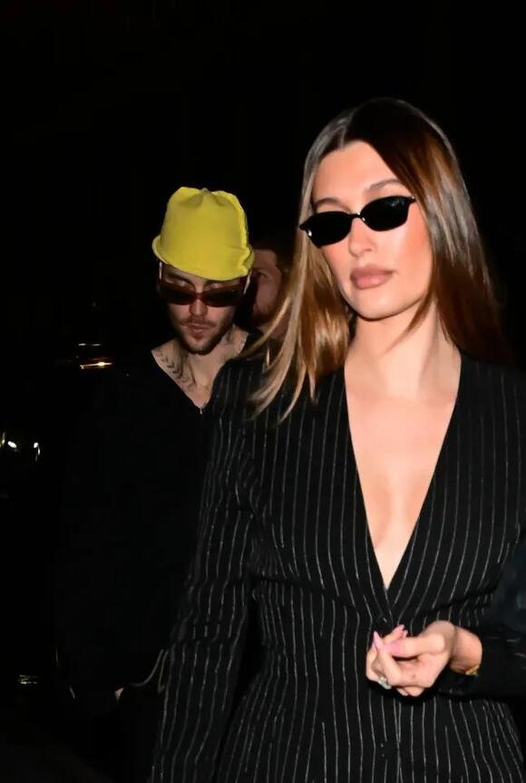 Gaunt Justin Bieber sparks fresh concern as he heads out with wife ...