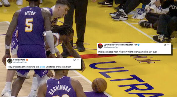NBA Fans Furious After Referees Miss Clear Out-of-Bounds Call in Lakers ...