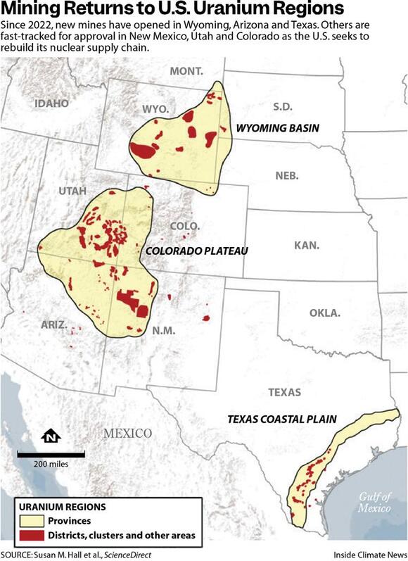 Western states brace for a uranium boom as nation looks to recharge ...
