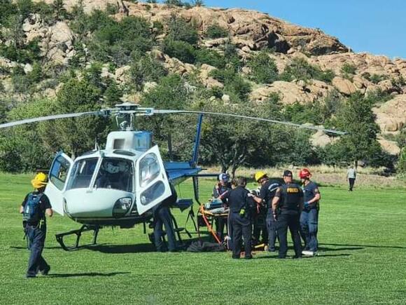 Hiker thanks first responding deputy after breaking leg in Prescott ...