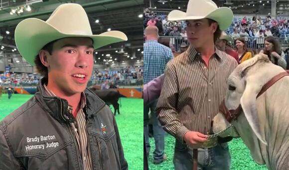 Cancer Surviving Teenager Surprised With Prize Brahman Heifer At ...