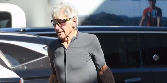 Harrison Ford, 83, shows off his fitness prowess in skintight lycra ...