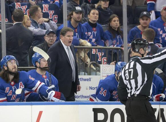Peter Laviolette says Rangers rookie Matt Rempe has ‘eyes on him’ as ...