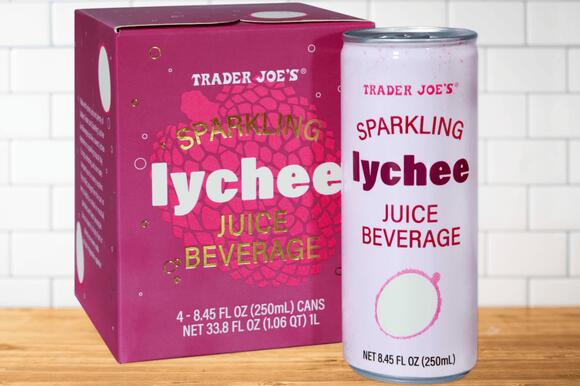 Trader Joe's Launches New Sparkling Lychee Juice Beverage - NewsBreak