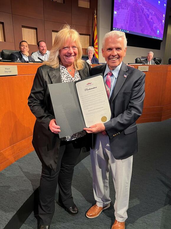 Surprise mayor proclaims Monsoon Awareness Week