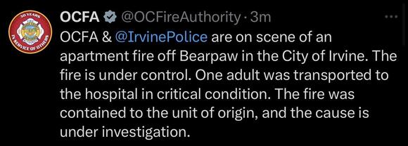 Apartment fire on Bearpaw assisted by police - NewsBreak