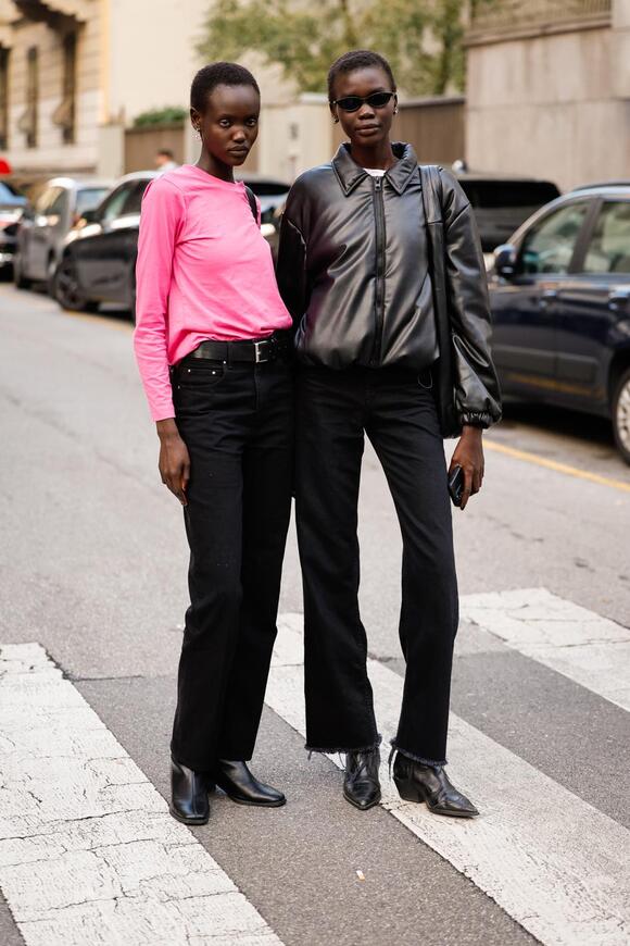 *Not* Cuffed Jeans—the Other Dated Denim Trend That's Dominating in ...