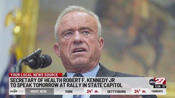 Health Secretary Robert F. Kennedy Jr. speaks in Harrisburg - NewsBreak