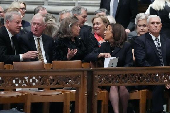 Dick Cheney funeral: Bush, Liz Cheney speak; Vance offers condolences ...