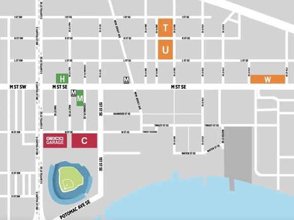 Nationals Park Guide: Schedule of events, seating map, hotels, parking ...