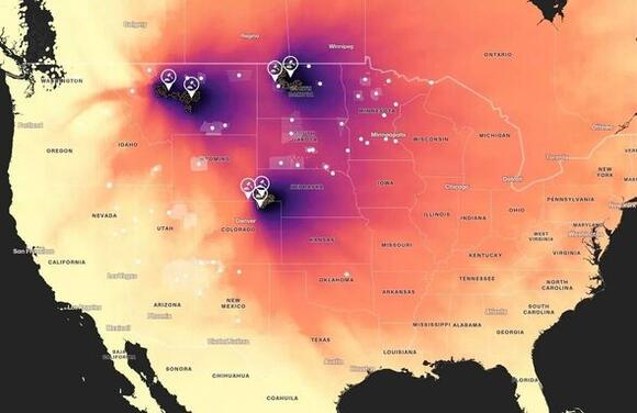 Horror map shows US areas at highest risk of nuclear fallout amid WW3 ...