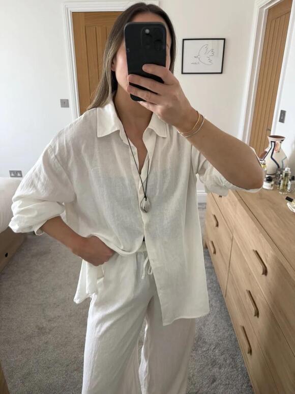 I Just Tried on H&M's Linen Collection—These 18 Pieces Looked and Felt ...