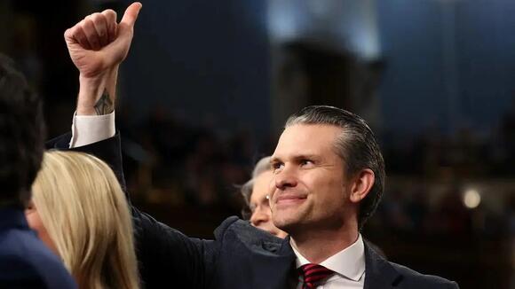 'Clown' Pete Hegseth Mocked Over Racy Word Blunder in Iran War Address ...