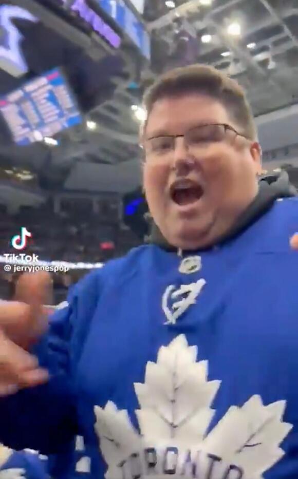 Maple Leafs fan ripped for throwing elderly season ticket holder’s ...