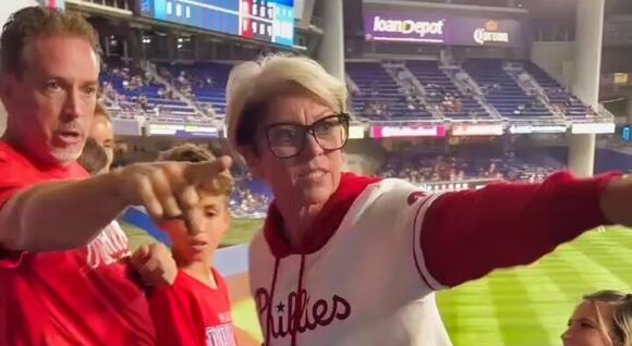 Phillies ‘Karen’ Exposed: Woman Who Stole Harrison Bader’s Home Run ...