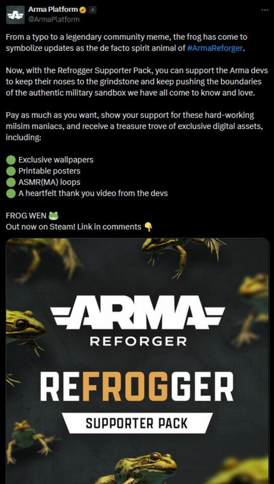 Arma Reforger drops us into a strange world of brain rot. The ...