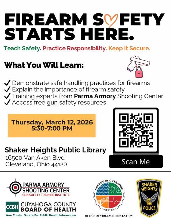 Free firearm safety course at Shaker Heights Library - NewsBreak