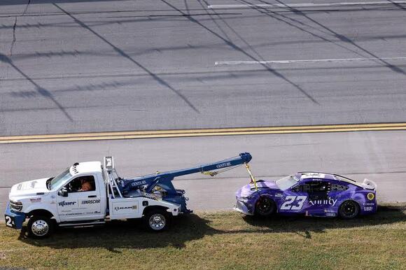 Massive NASCAR pile-up takes out nearly entire field in 'Big One' at ...