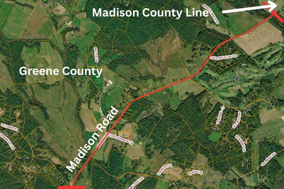 VDOT This Week: Expect delays on Greene's Madison Road - widening ...
