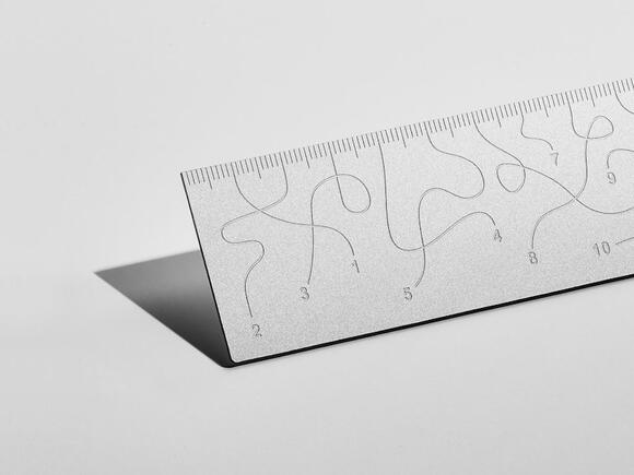 Designer Reinvents the Classic Ruler With Playful, Winding Measurements ...