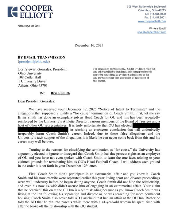 Who Is Brian Smith’s Wife? Liane Smith Divorce Tied to Ohio Firing ...
