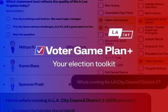 Introducing Voter Game Plan+: New features for LAist’s popular voter ...