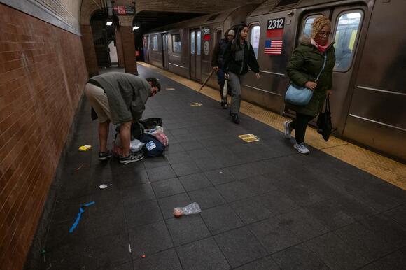 NYC subway station still ‘crack den’ a year after Post report — with ...