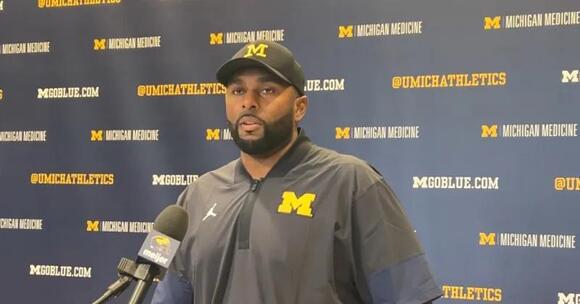 WATCH: Michigan head coach Sherrone Moore Oklahoma week press ...
