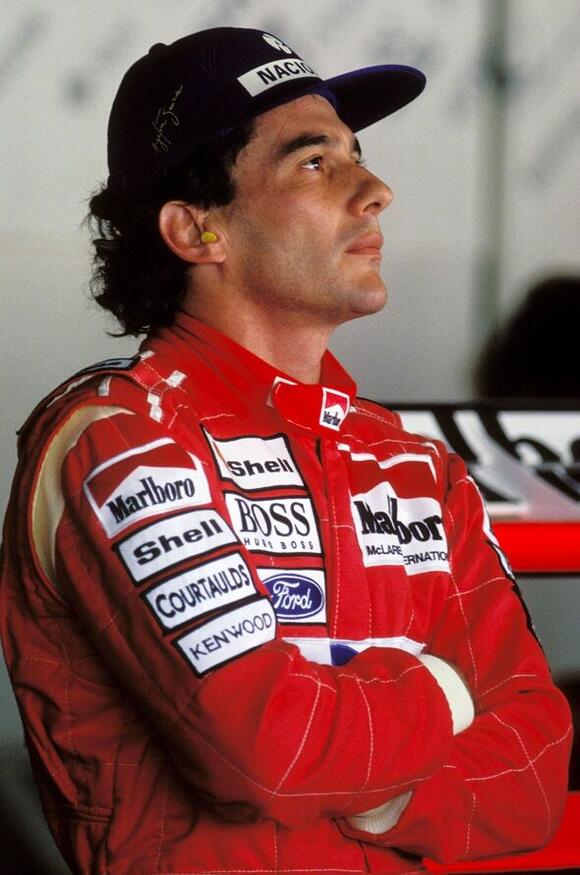 Age progression image shows how F1 legend Ayrton Senna would look today ...